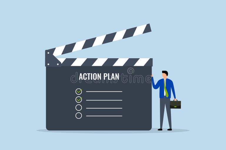 Action Plan with Checklist Step by Step of Business Implementation ...
