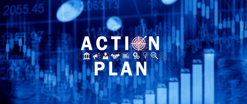Action Plan Concept, Business and Marketing, Objective, Strategy, Plan ...