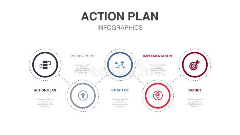 Action Plan, Improvement, Strategy Stock Vector - Illustration of ... Action Plan, Improvement, Strategy Stock Vector - Illustration of ...