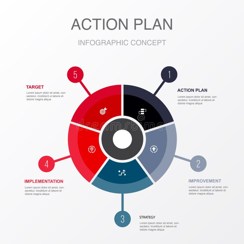 Action Plan, Improvement, Strategy Stock Vector - Illustration of ... Action Plan, Improvement, Strategy Stock Vector - Illustration of ...