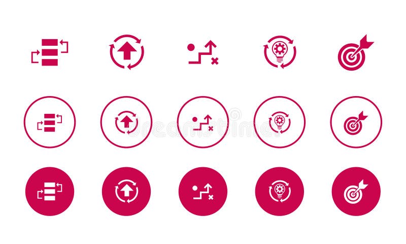 Action Plan, Improvement, Strategy Stock Vector - Illustration of icon ...