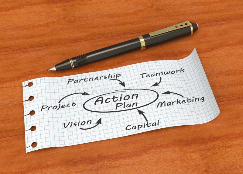 Action plan stock photo. Image of plan, drawing, office - 37414986
