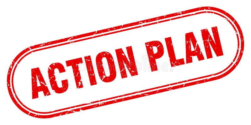 Action Plan Sign. Action Plan Circular Band Label. Action Plan Sticker ...