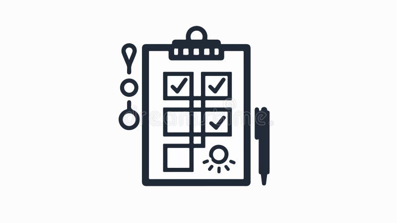 Action Plan and Strategy Icon for Professional Planning Concepts Stock ...