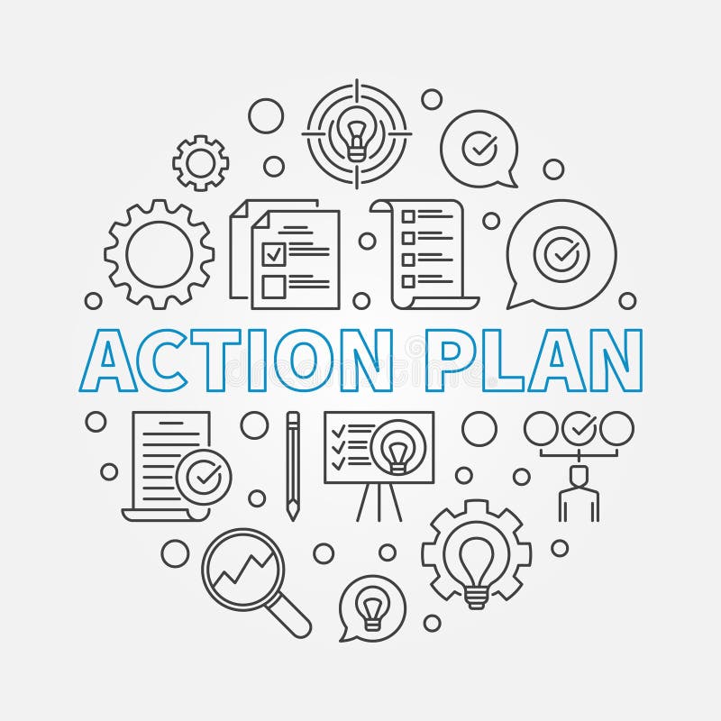 Action Plan Logo Stock Illustrations – 814 Action Plan Logo Stock ...