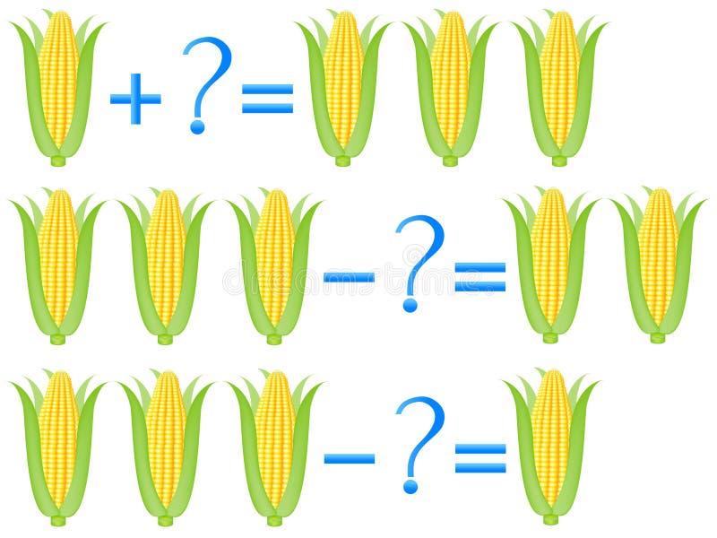 Math Game With Basic Shapes - Triangle, Rectangle, Circle, Square Stock ...