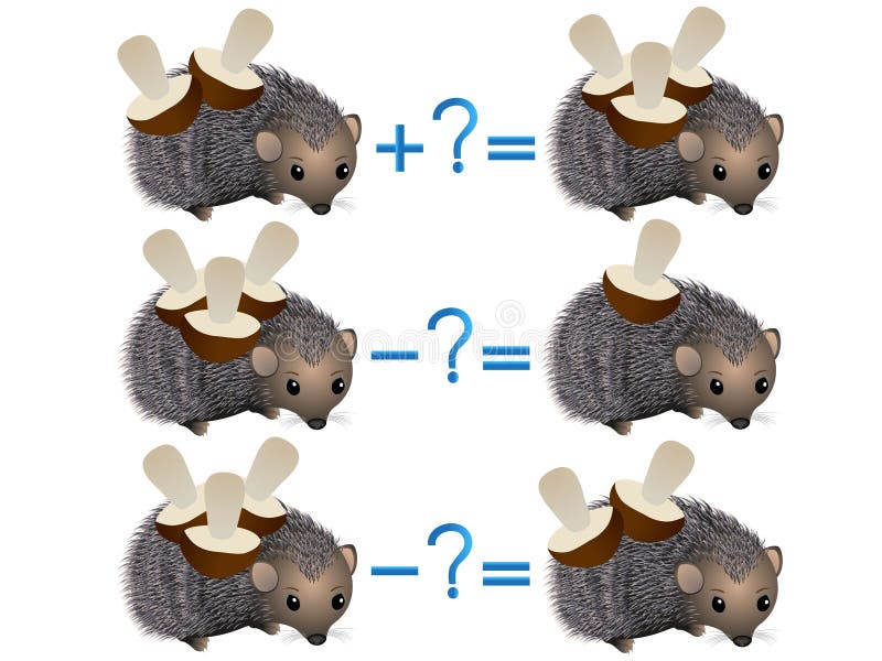 Hedgehog Math Stock Illustrations – 152 Hedgehog Math Stock ...