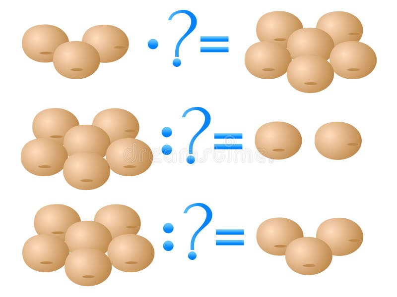 Division Examples Stock Illustrations – 156 Division Examples Stock ...