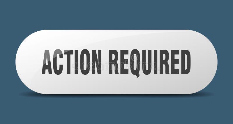 Action Required Banner Stock Illustrations – 197 Action Required Banner ...