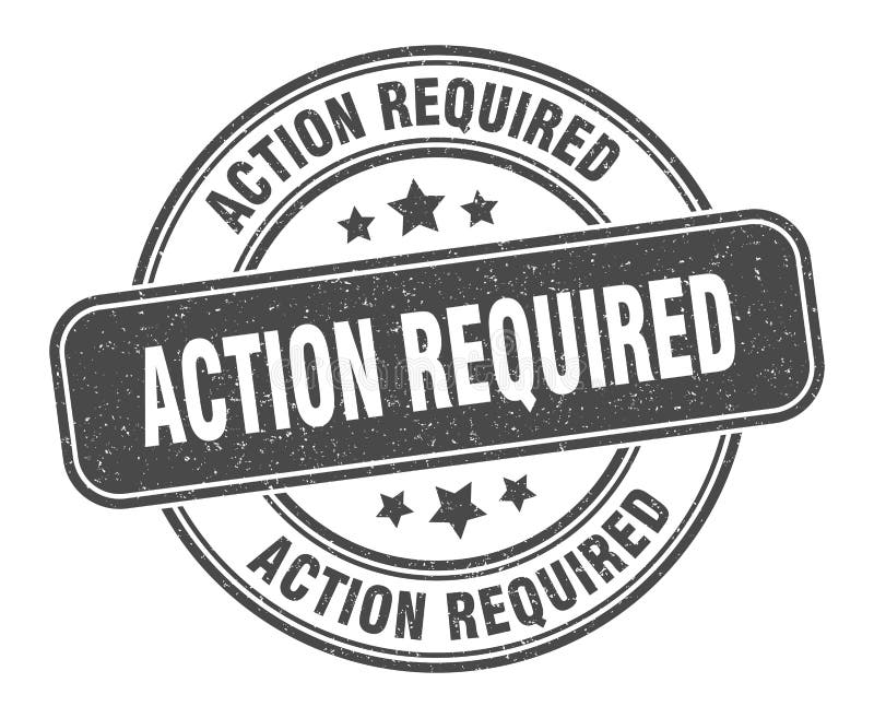 Action Required Stamp Stock Illustrations – 352 Action Required Stamp ...