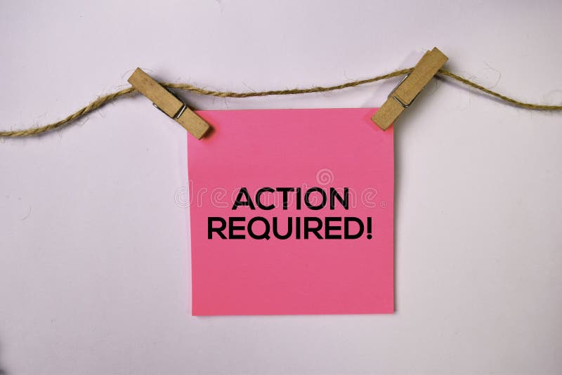 No action required stamp. stock photo. Image of renewal - 17855066