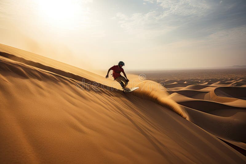 Desert Landscape with Mountain Range in the Background, Showcasing ...