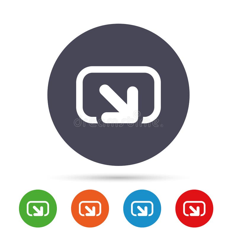 Action Sign Icon. Share Symbol Stock Vector - Illustration of mark ...