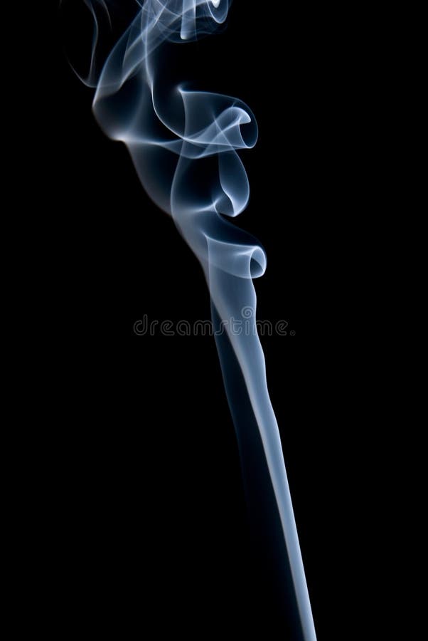 Actions of Aromatic Smoke Sticks Stock Photo - Image of burning, curve ...