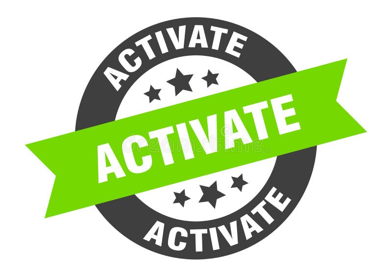 Activate Ribbon Stock Illustrations – 76 Activate Ribbon Stock ...