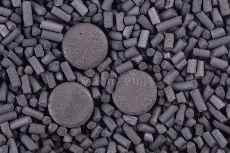 Activated Carbon Granules Close Up Stock Photo - Image of pharmacy ...