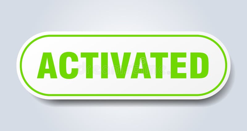 Activated Button Stock Illustrations – 172 Activated Button Stock ...