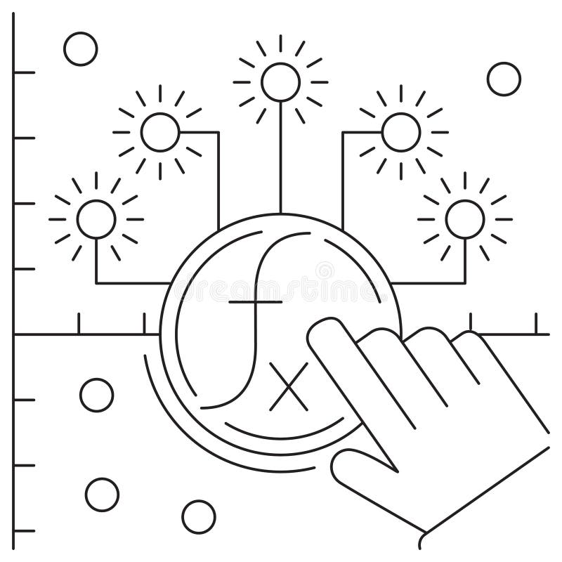 Activation Function icon stock vector. Illustration of algorithm ...