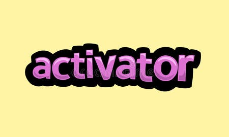 Activator Writing Stock Illustrations – 1 Activator Writing Stock ...
