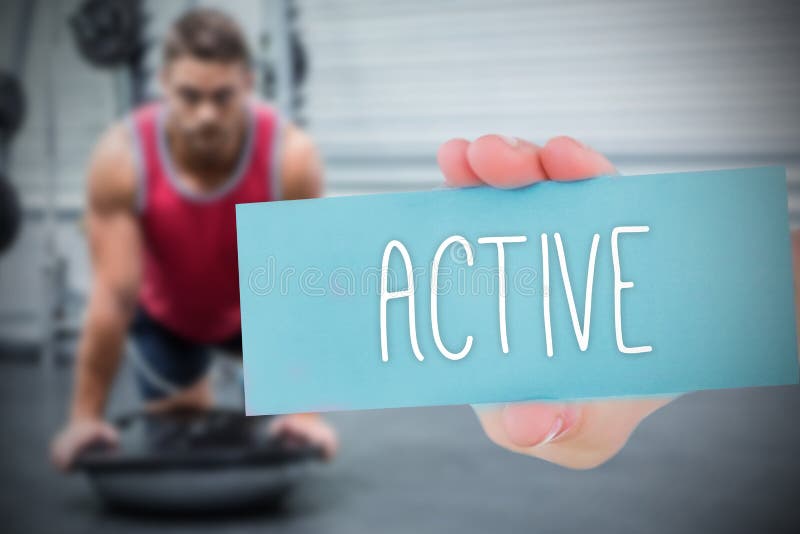 Active Against People Background Stock Image - Image of fitness ...