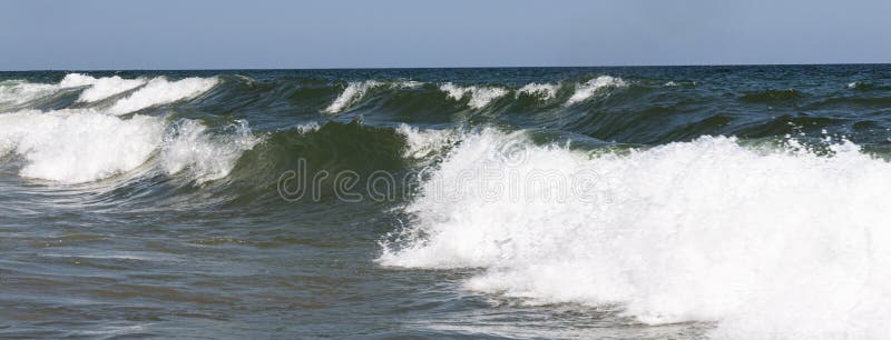 Active Atlantic Ocean Waves Stock Image - Image of coastline, scenic ...