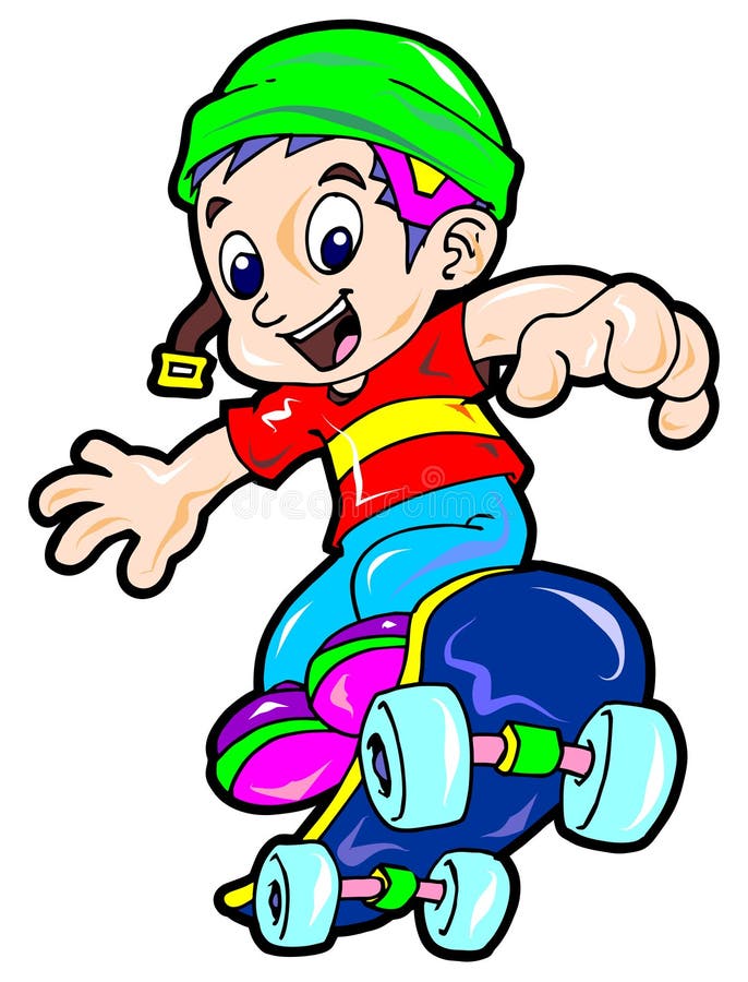 Active boy stock vector. Illustration of male, digital - 182410590