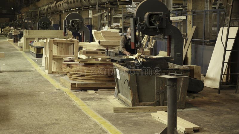 An Industrial Workshop Featuring Various Types of Machinery and ...