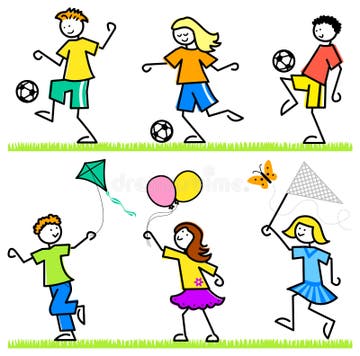 Active Cartoon Kids Stock Illustrations – 33,880 Active Cartoon Kids ...