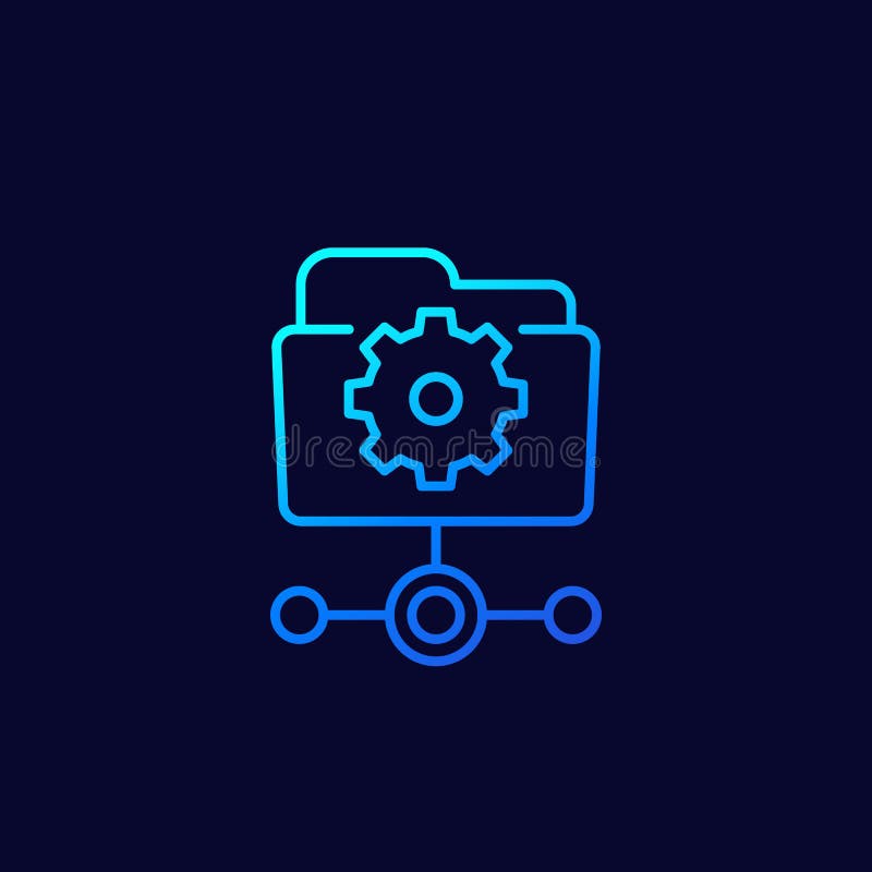 Active Folder Logo stock vector. Illustration of logo - 27438490