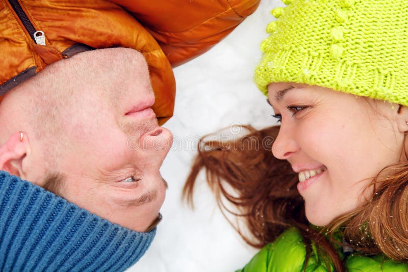 Active Family Walking in the Winter Forest. Stock Photo - Image of ...
