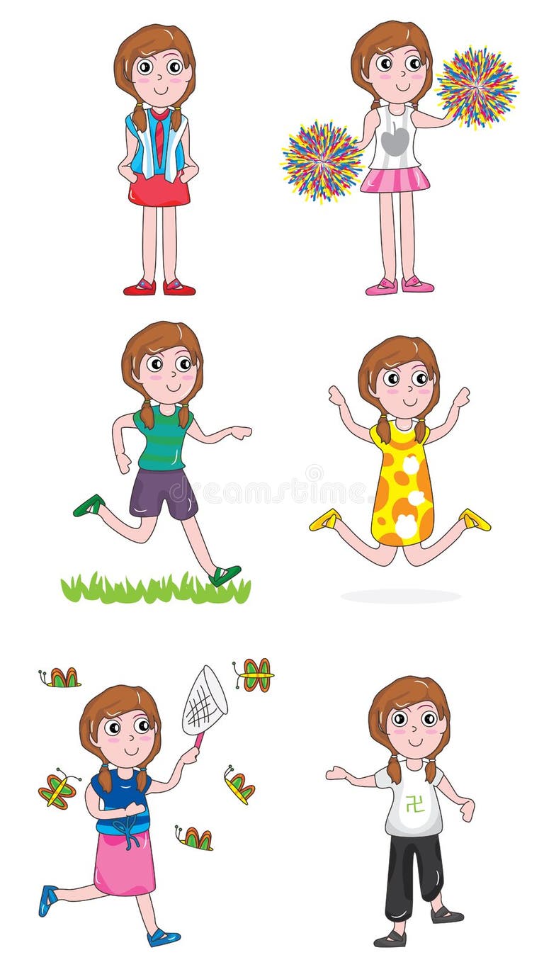 Muscle Girl Cartoon Stock Illustrations – 8,732 Muscle Girl Cartoon ...