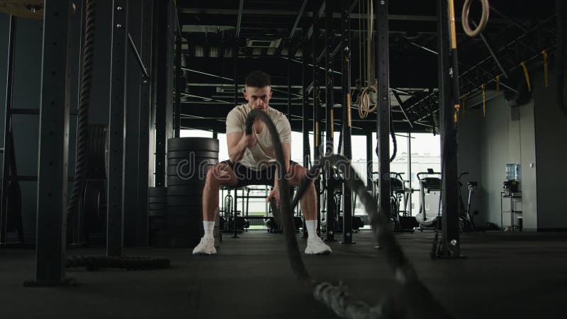 Active Guy Physical Strength Endurance Exercise Challenge Powerful ...