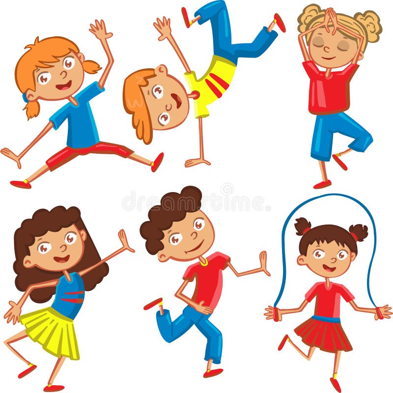 Active Kids Icon Symbol, Sport, Fun Vector Stock Vector - Illustration ...