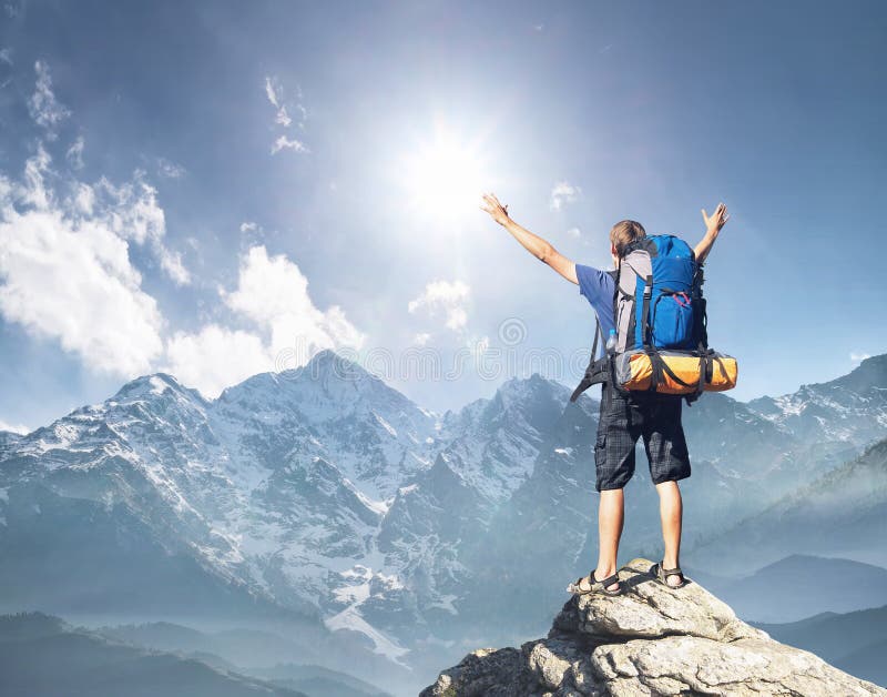 Active life concept stock image. Image of rock, morning - 77791183