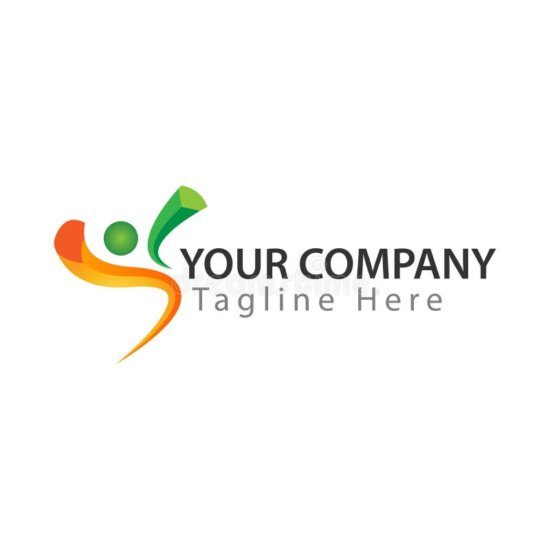 Active Life Logo Design, Vector Illustration Stock Vector ...