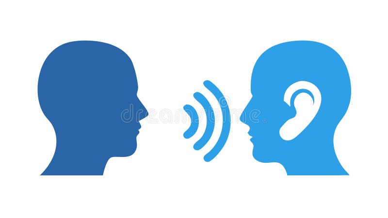 Active Listening and Communication, Understanding Dialogue, Vector ...
