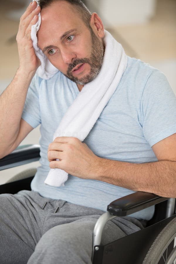 Active man with disability stock image. Image of accessibility - 254756309