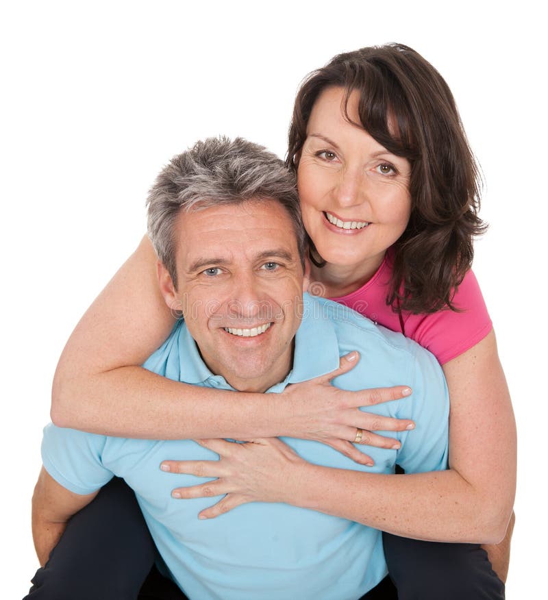 Mature Active Couple Doing Sports Stock Image - Image of person, happy ...