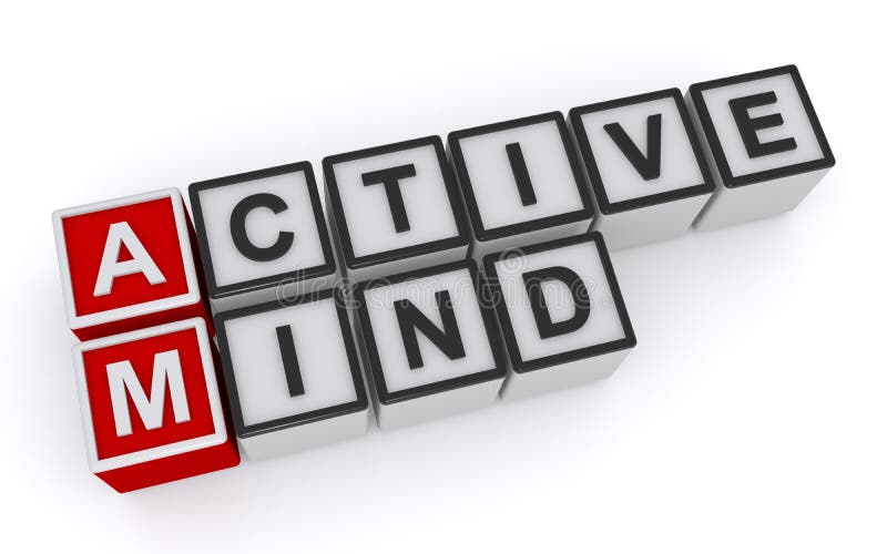 Active Mind stock illustration. Illustration of neurology - 19705930