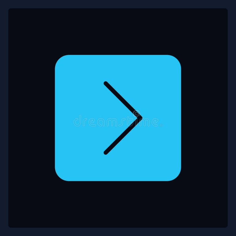 Active Next Action Button UI Element Template Stock Vector - Illustration of icon, action: 265029294