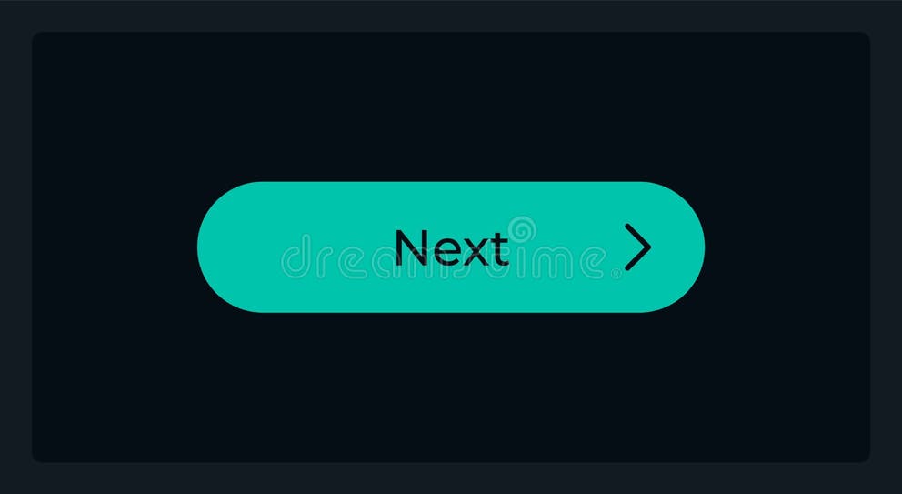 Active Next Step Button UI Element Template Stock Vector - Illustration of menu, admin: 264689898