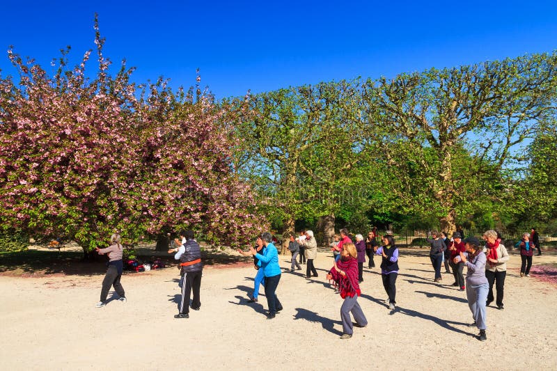 Active Old People in Spring Editorial Photography - Image of activity ...