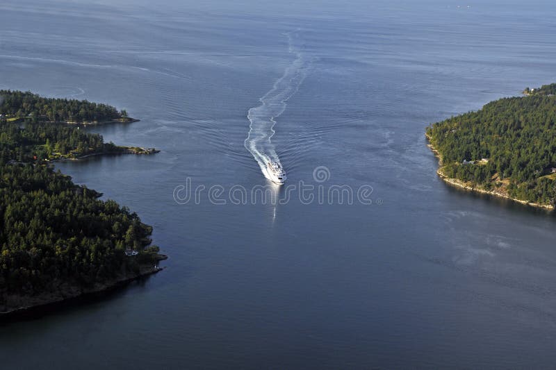 Active Pass, Gulf Islands stock photo. Image of islands - 27529726