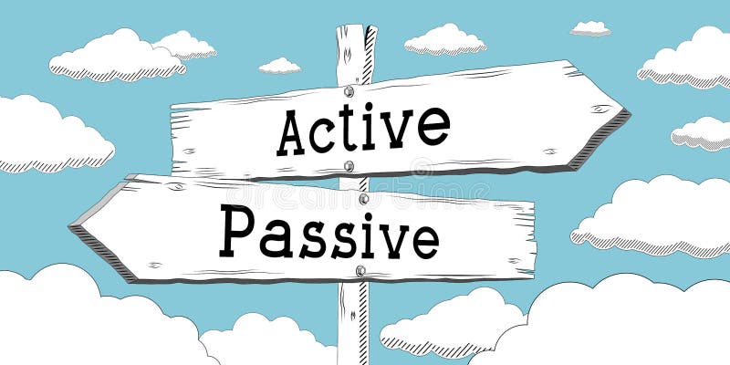 Active Passive Sign Stock Illustrations – 377 Active Passive Sign Stock ...