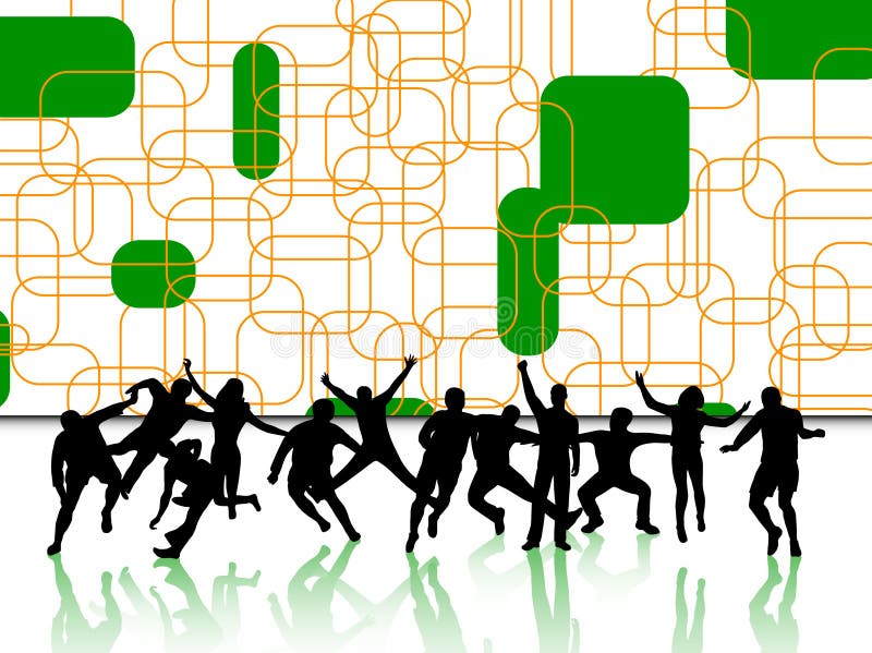 Active people stock vector. Illustration of male, happiness - 7314208