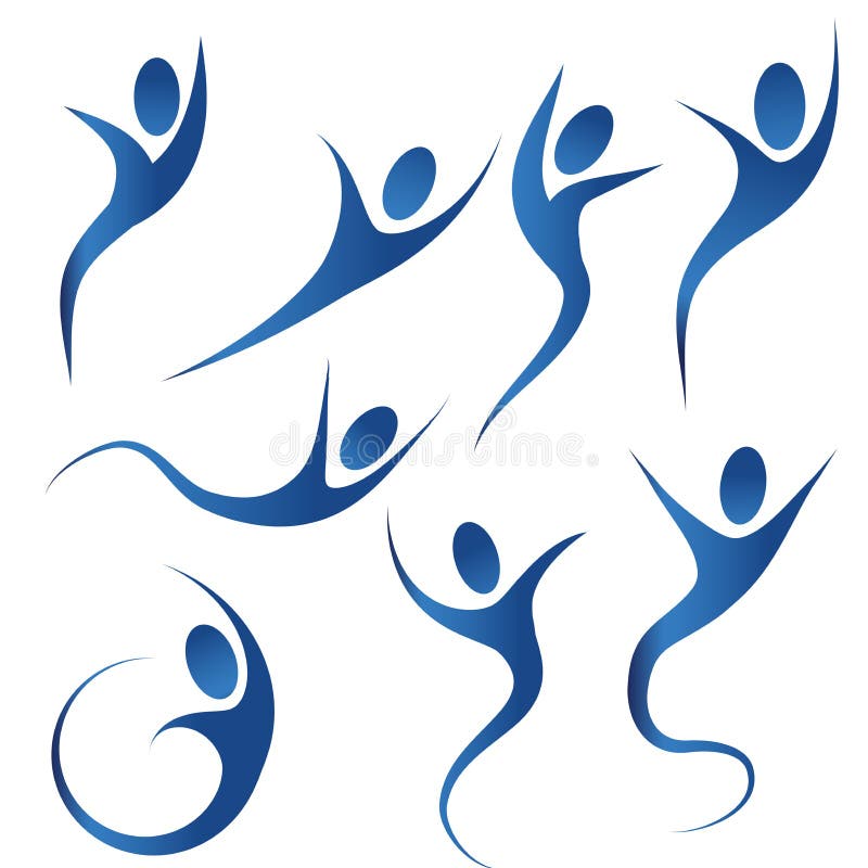 Active people logo vector stock vector. Illustration of business - 89623902