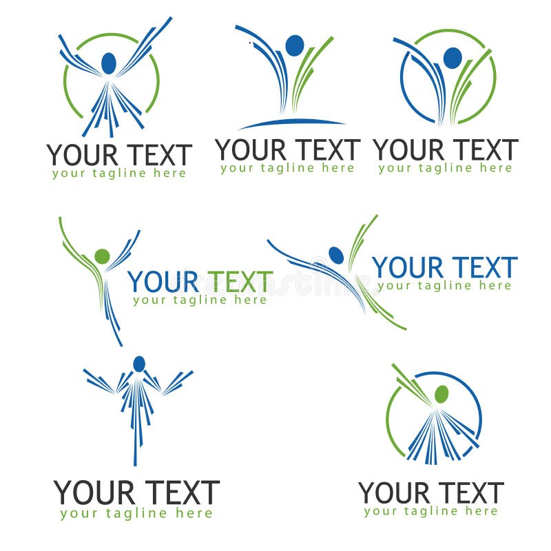 Active people logo vector stock vector. Illustration of business - 89623902