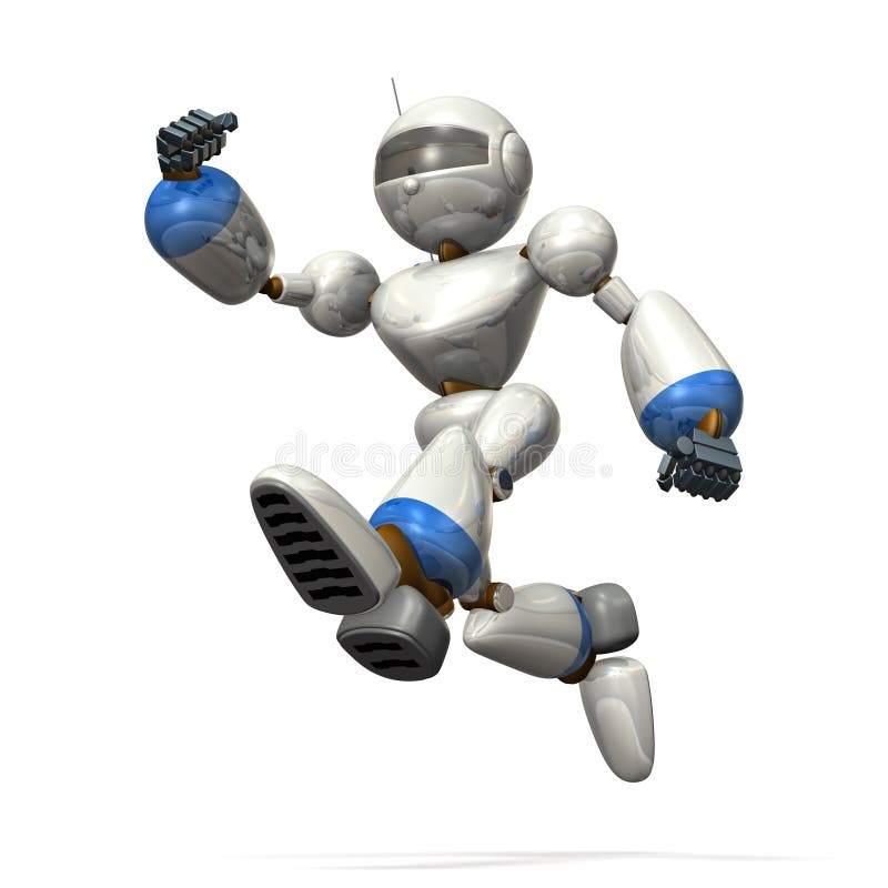 Robot Kicking Stock Illustrations – 59 Robot Kicking Stock ...