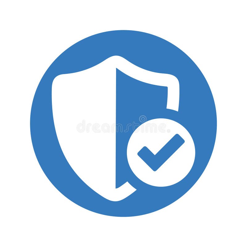 Active Security, Antivirus, Shield Icon Stock Illustration ...
