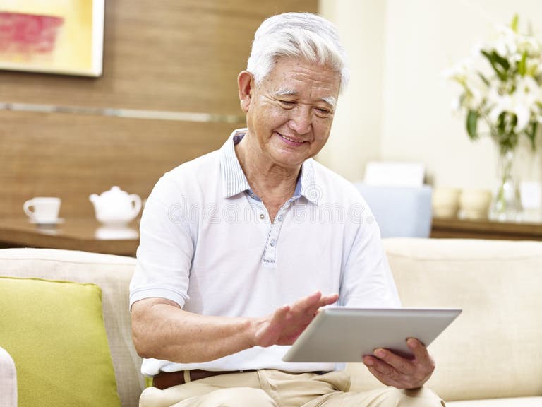 2,550 Old Man Asian Computer Stock Photos - Free & Royalty-Free Stock ...